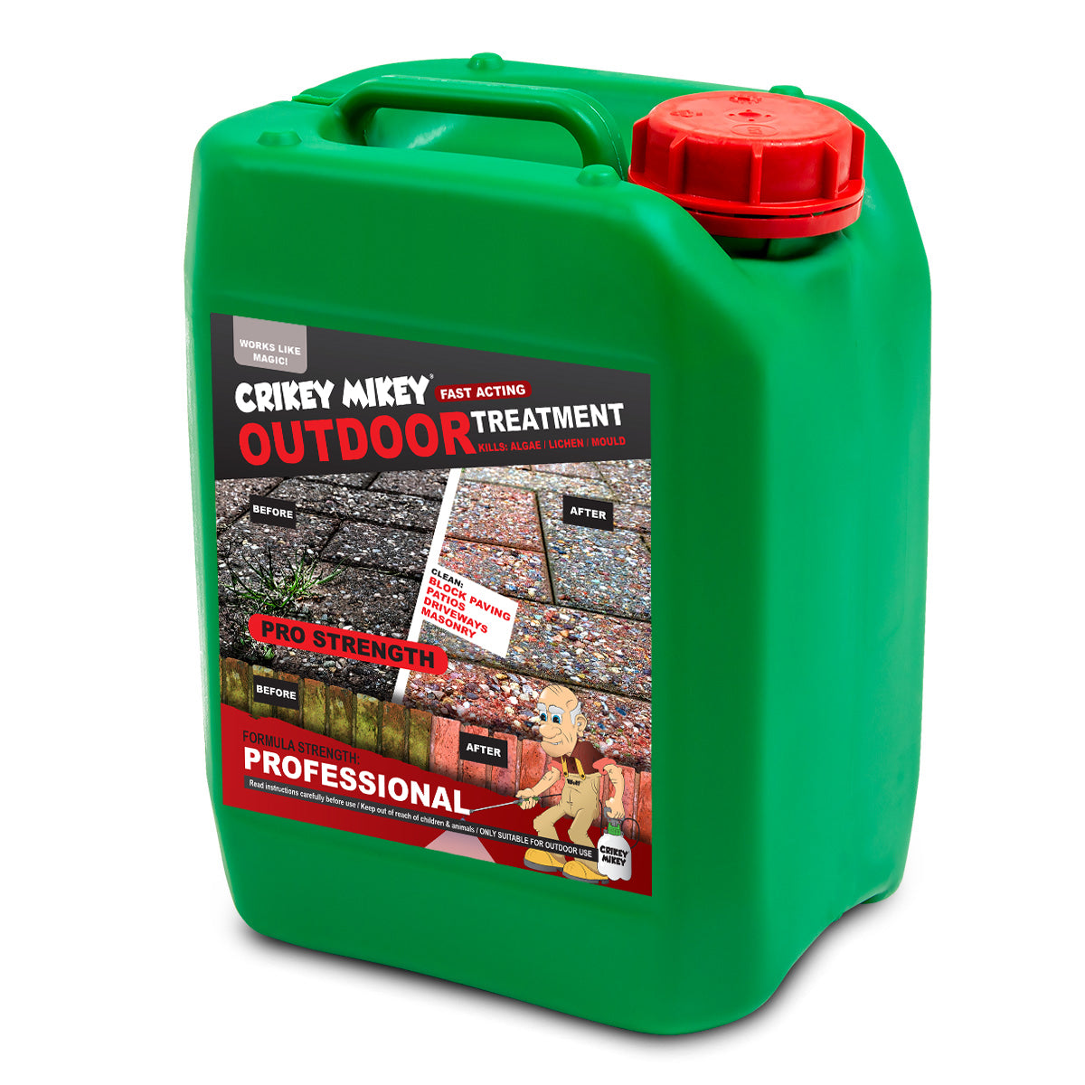 Crikey Mikey Outdoor Treatment Professional 5L To | Tools To Go