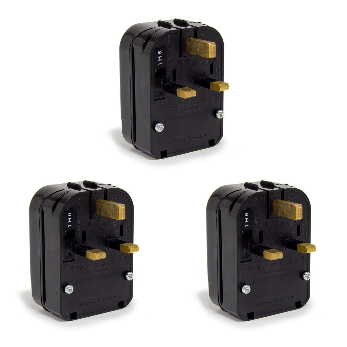 3 x Euro 2 Pin to UK 3 Pin Plug 5A SCP3 Adaptor | Tools To Go