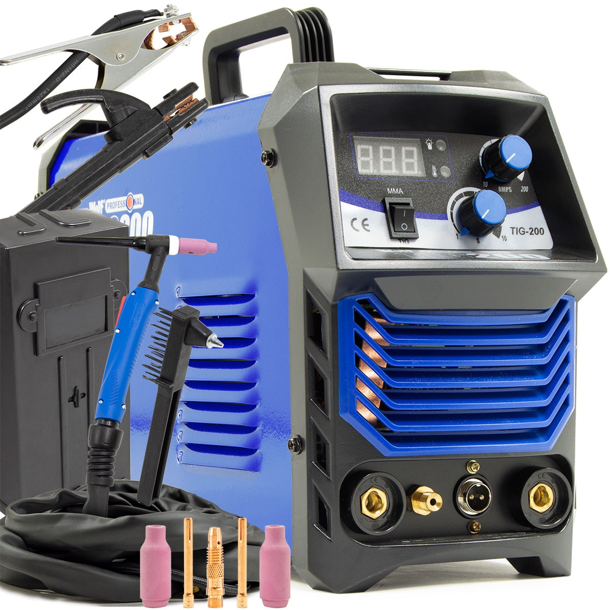 Wolf Professional TIG 200 Combined TIG DC MMA Welder | Tools To Go