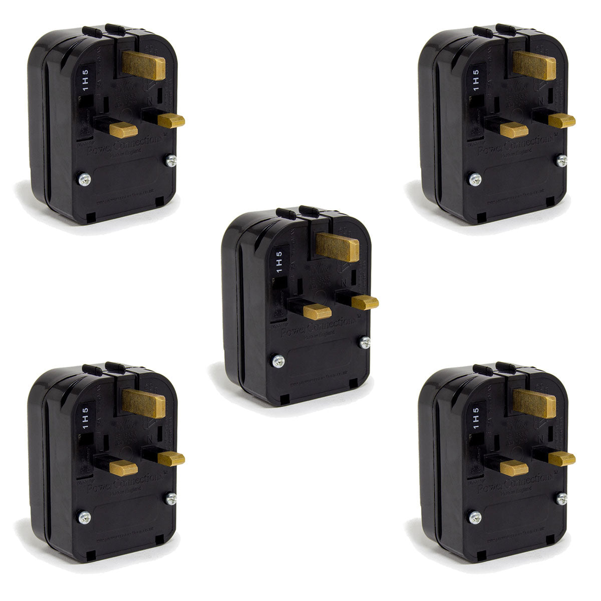 5 x Euro 2 Pin to UK 3 Pin Plug 5A SCP3 Adaptor | Tools To Go
