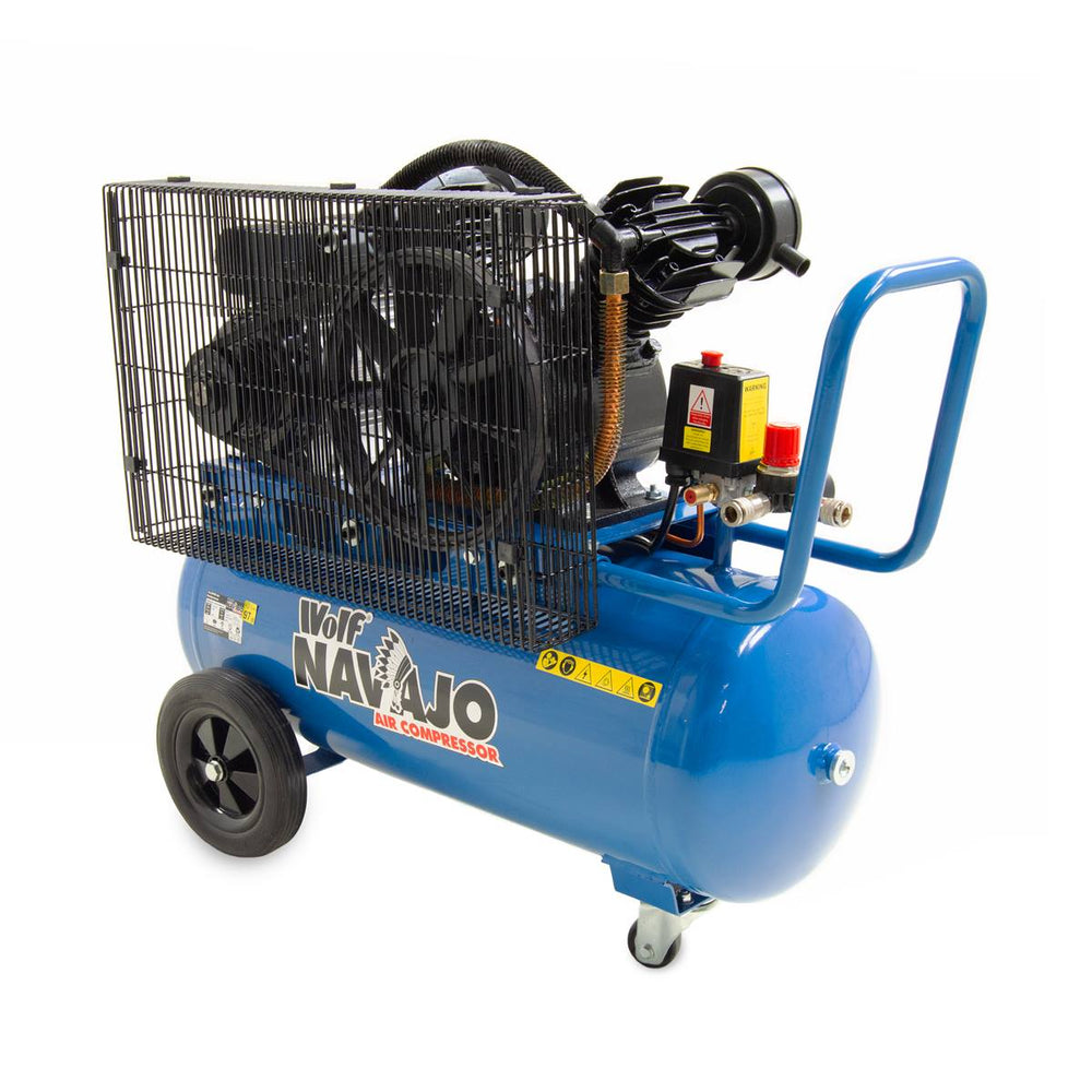 Wolf Navajo 14.5CFM 3HP Portable Air Compressor 50L | Tools To Go