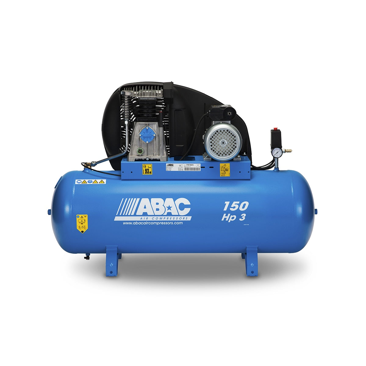 ABAC Air Compressor 150L Belt Driven 13.8CFM 3HP 145psi | Tools To Go