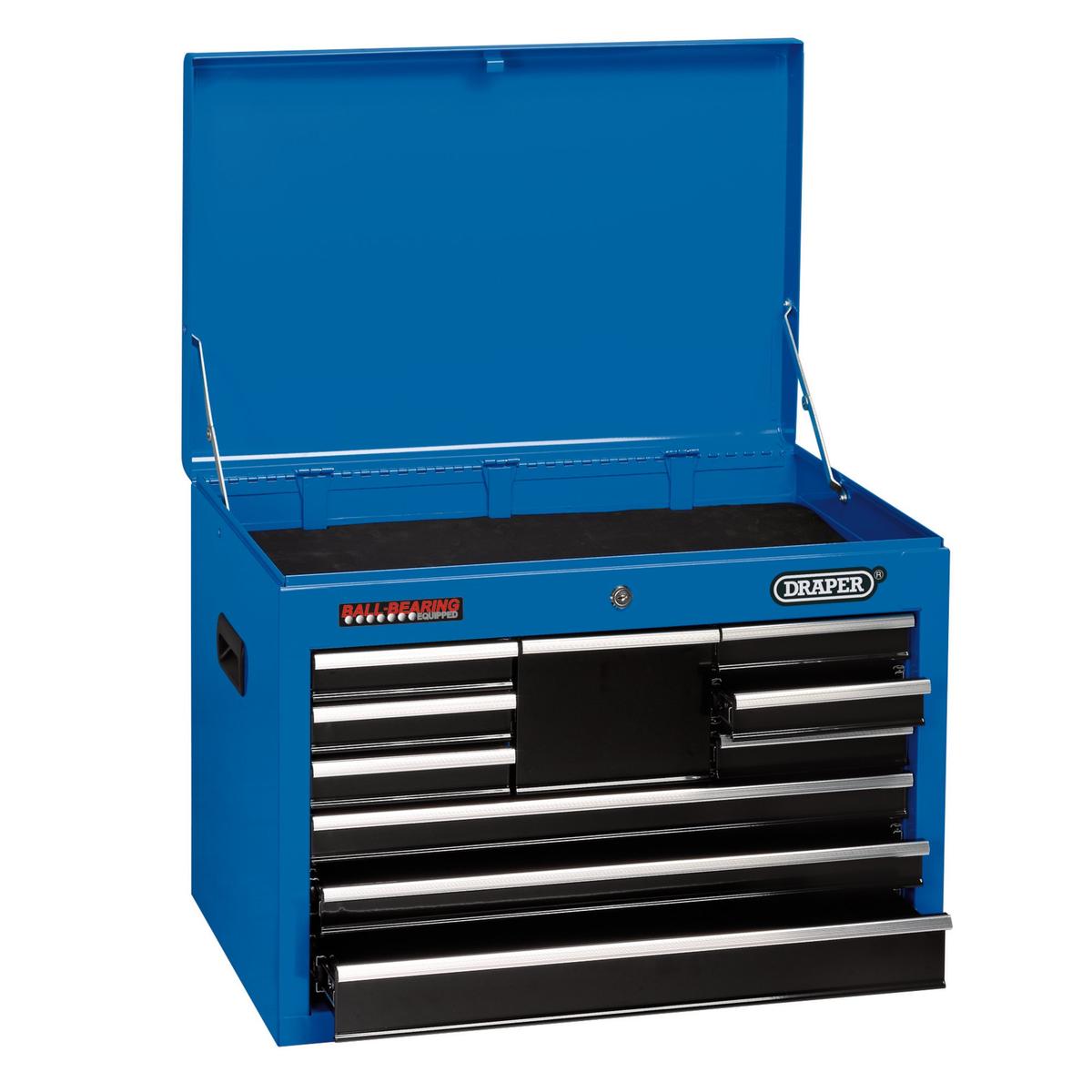 Draper Tool Chest, 10 Drawer, 26", Blue | Tools To Go